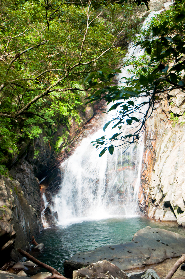 Hiking Hiji Falls in Northern Oki - Marshalls Abroad