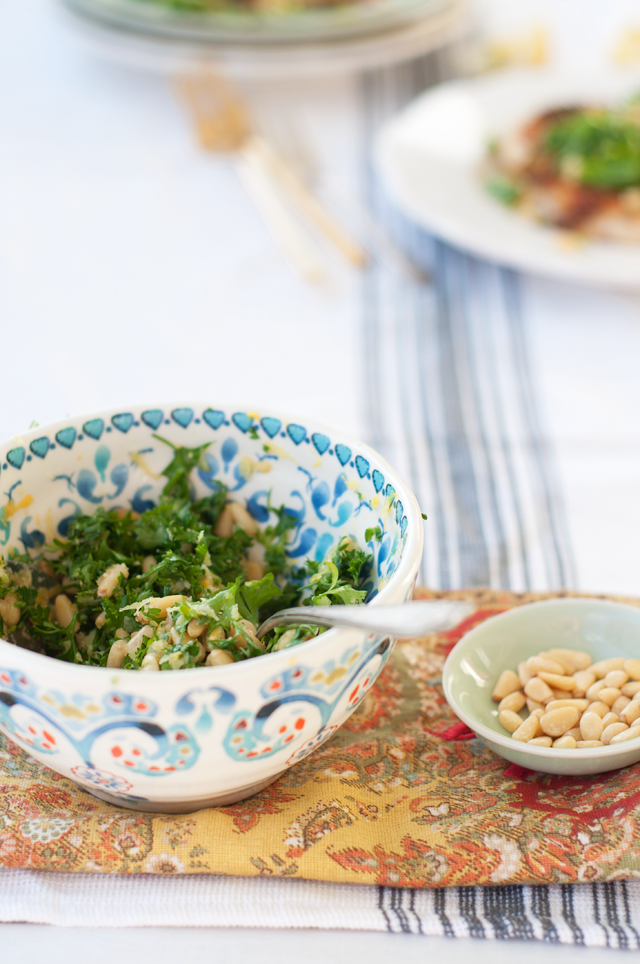 Parmesan Chicken with Pine Nut Gremolata - Marshalls Abroad